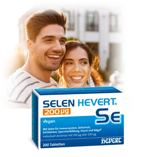 Selen Hevert 200 µg für Immunsystem, Zellschutz, Schilddrüse ...
